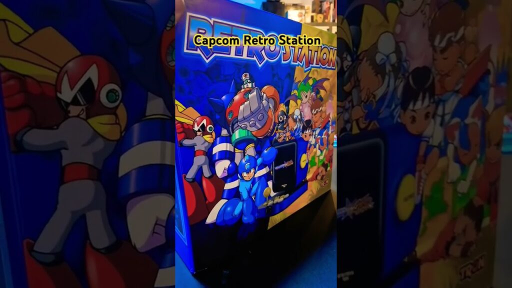 Capcom Retro Station – gamecool.com.br #capcom #arcade #megaman #rockman #streetfighter | 40代、男の ...